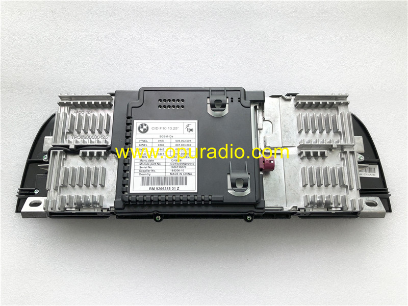 New Display CID F10 10.25 BM 6550 9266385 Monitor for 2010-2013 BMW M5 ...